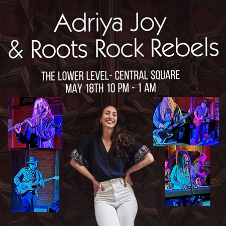 Tickets | Adriya Joy & Roots Rock Rebels at Lower Level | 24 Hour Music, LLC