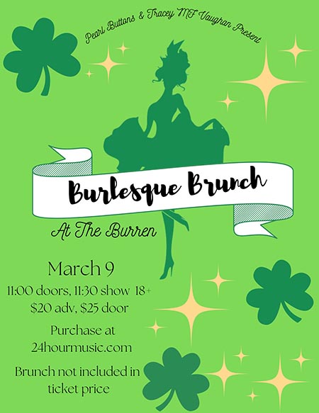Tickets | Burlesque Brunch | 24 Hour Music, LLC