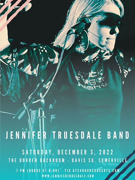 Tickets | Jennifer Truesdale Band - Holiday Hootenanny | 24 Hour Music, LLC