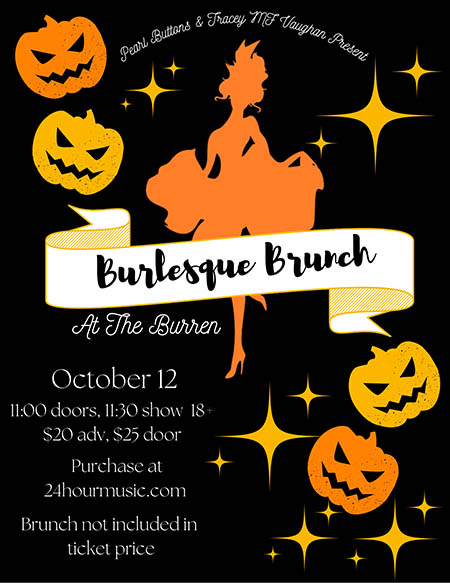 Tickets | Burlesque Brunch | 24 Hour Music, LLC