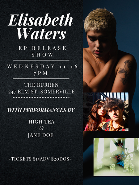Tickets | Elisabeth Waters EP Release w/ Special Guests, High Tea, Jane ...