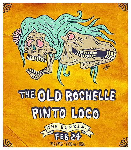 Tickets | The Old Rochelle, Pinto Loco | 24 Hour Music, LLC